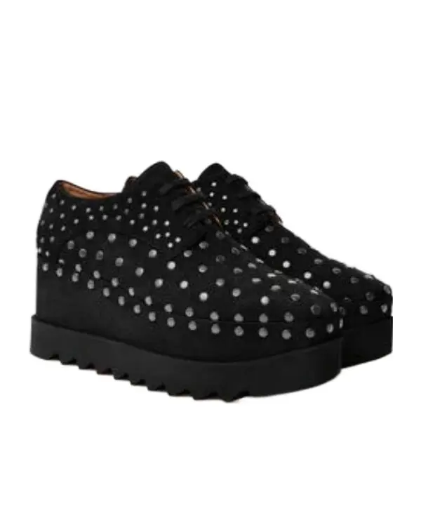 Stella McCartney Elyse Studded Derby Shoes