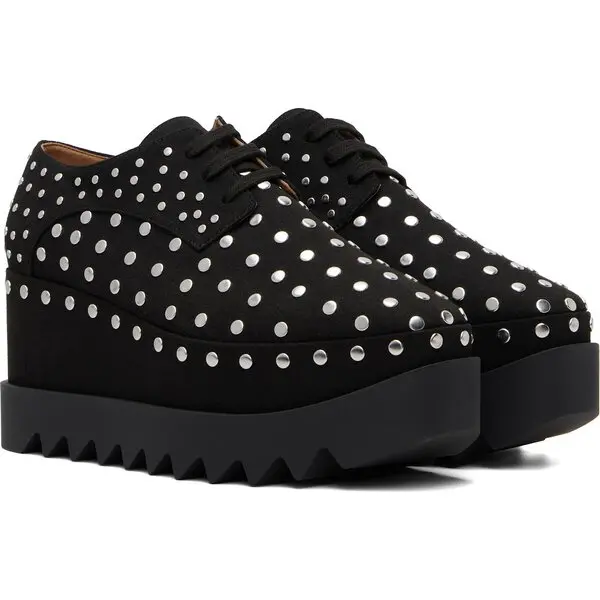 Stella McCartney Elyse Studded Derby Shoes