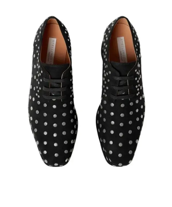 Stella McCartney Elyse Studded Derby Shoes