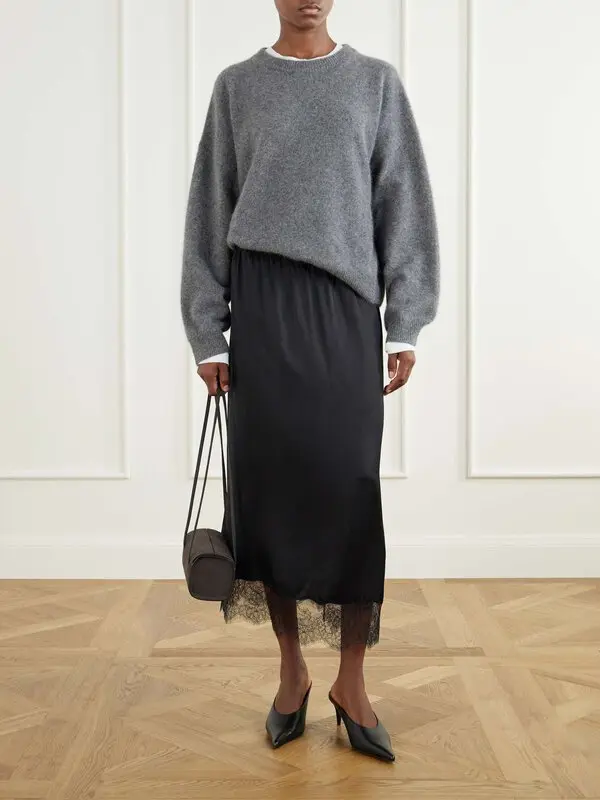 Loulou De Saison Tristan Yak And Wool-blend Sweater