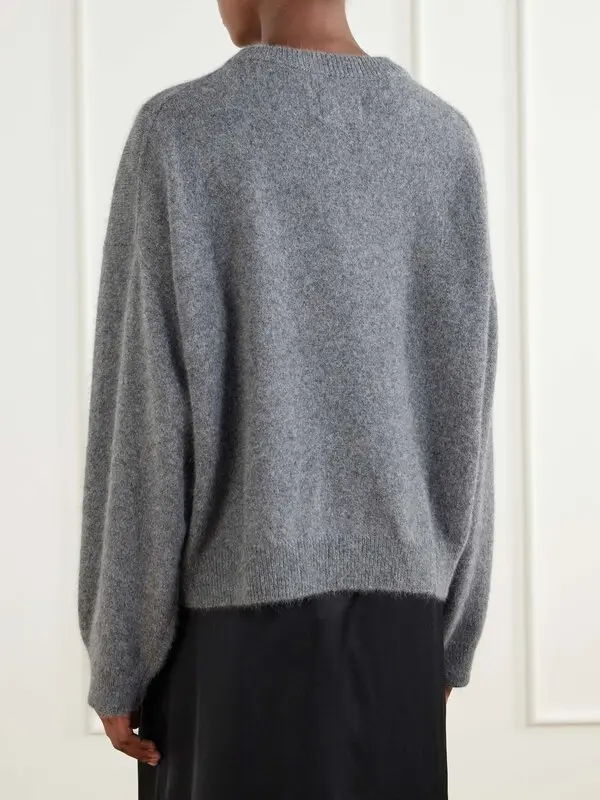 Loulou De Saison Tristan Yak And Wool-blend Sweater
