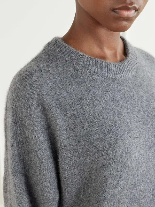 Loulou De Saison Tristan Yak And Wool-blend Sweater