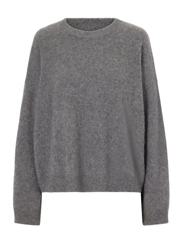 Loulou De Saison Tristan Yak And Wool-blend Sweater - Gray