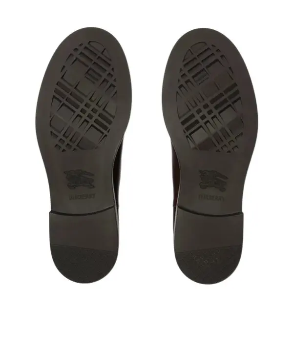 Burberry Leather Pembroke Boots