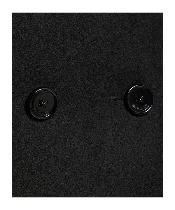 Balenciaga High Collar Peacoat