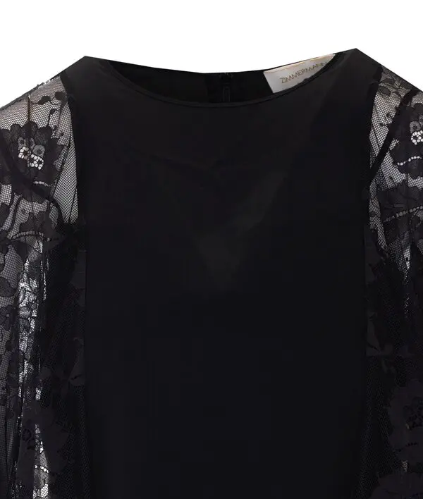 Zimmermann Valiant Lace Tunic Dress