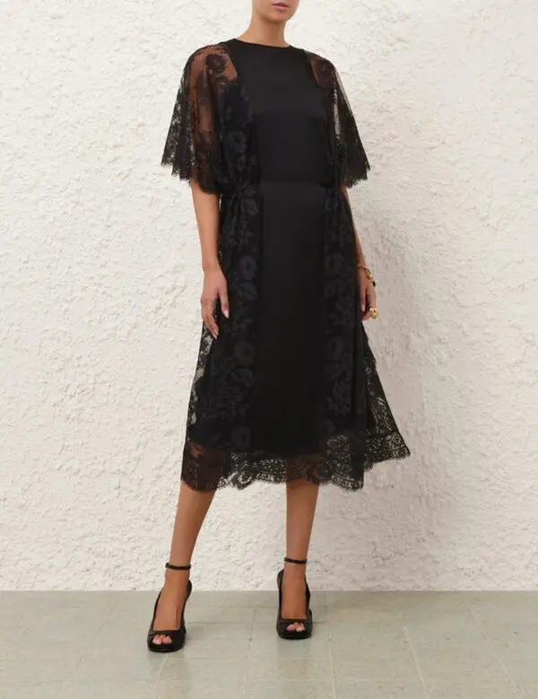 Zimmermann Valiant Lace Tunic Dress