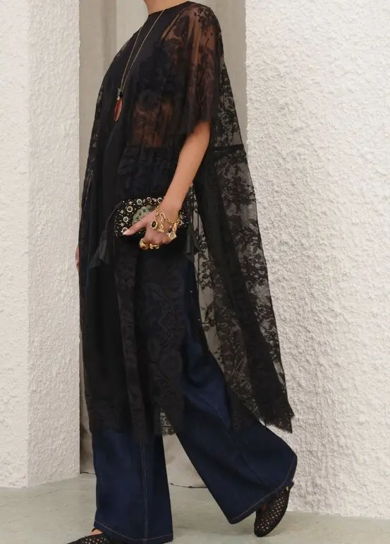 Zimmermann Valiant Lace Tunic Dress