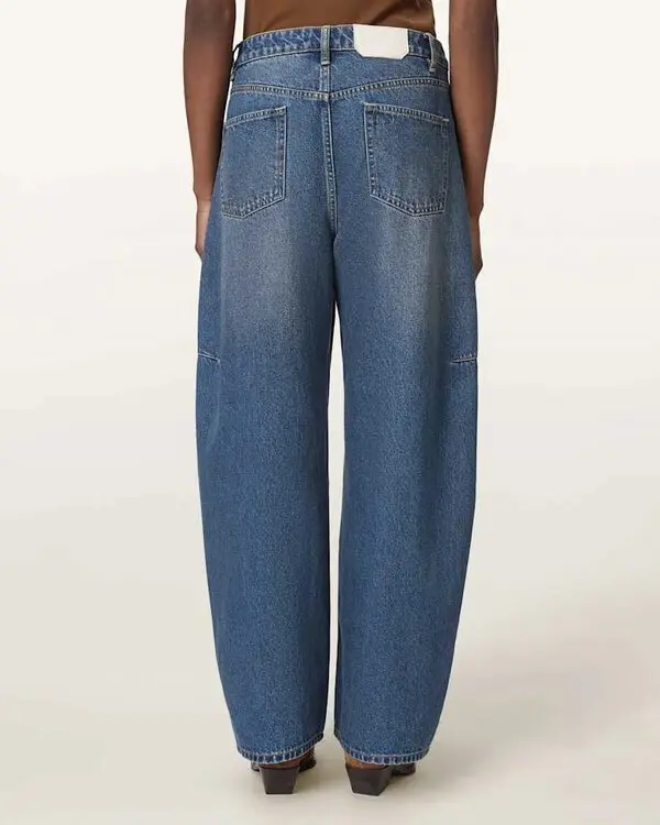 ALLSAINTS Exposedbutton Barrelleg Jeans