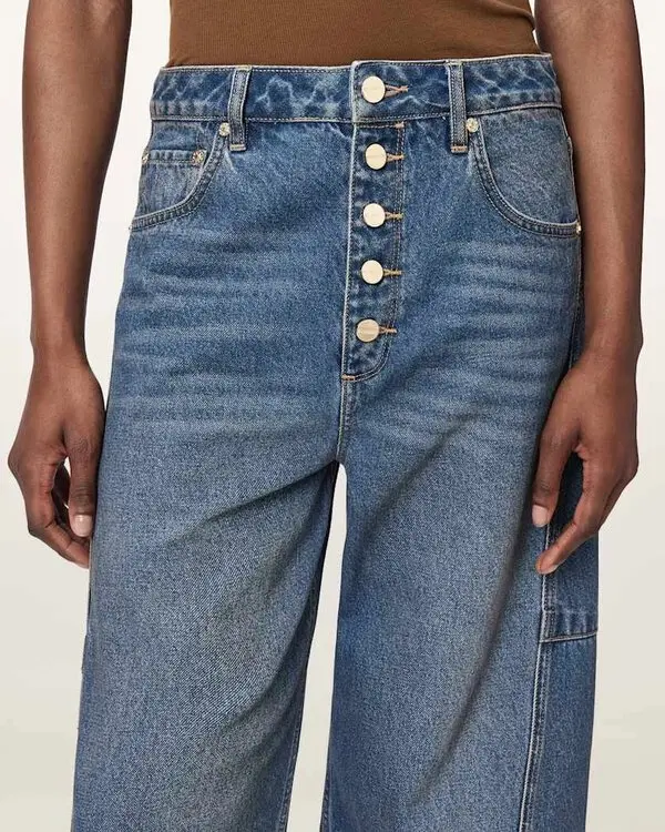 ALLSAINTS Exposedbutton Barrelleg Jeans