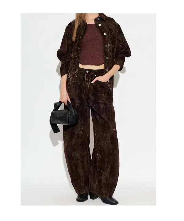 ALLSAINTS Tiedye Barrelleg Trousers