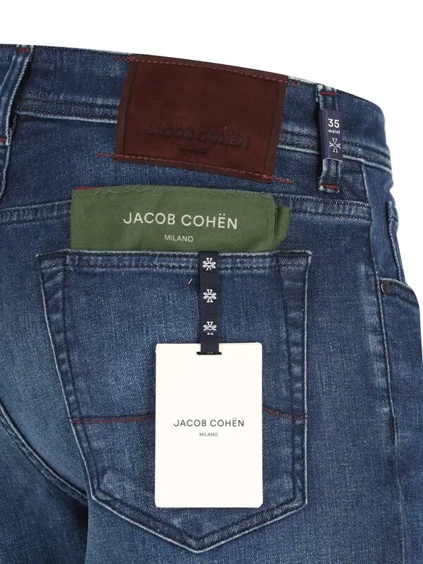 Jacob Cohen Logo-patch Pocket Jeans
