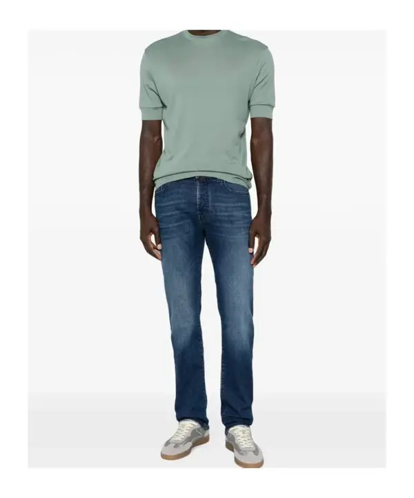 Jacob Cohen Logo-patch Pocket Jeans