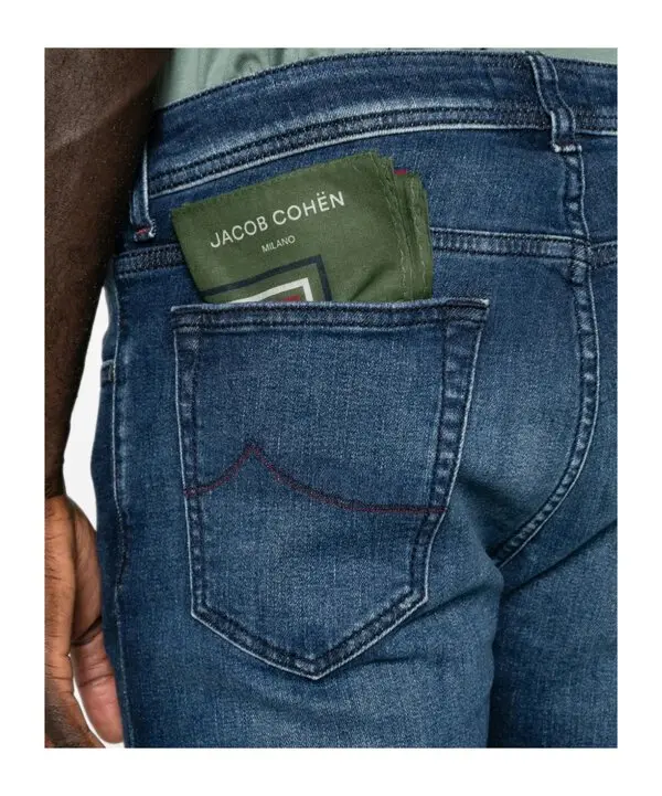Jacob Cohen Logo-patch Pocket Jeans