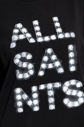 ALLSAINTS Marquee Letter Graphic Short Sleeve Tee