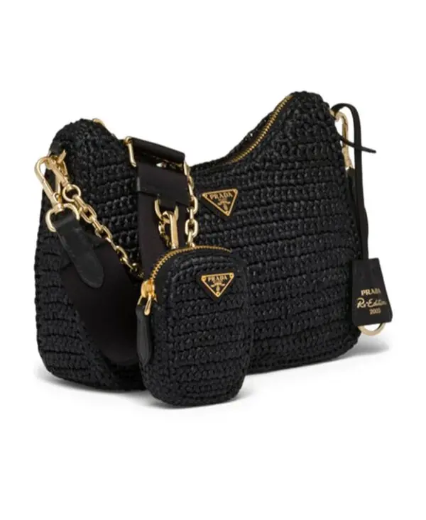 Prada Logo Shoulder Bag