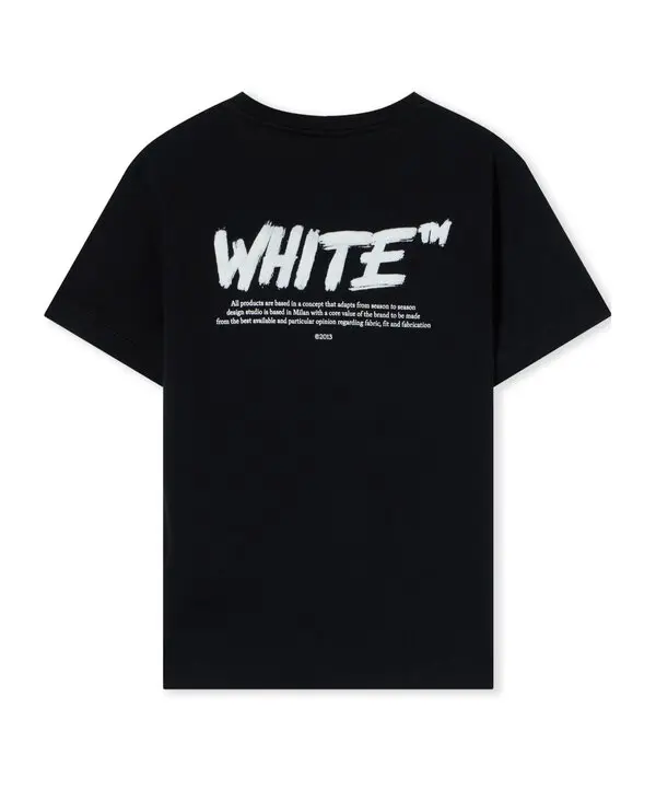 Off-White Logo-print Cotton T-shirt