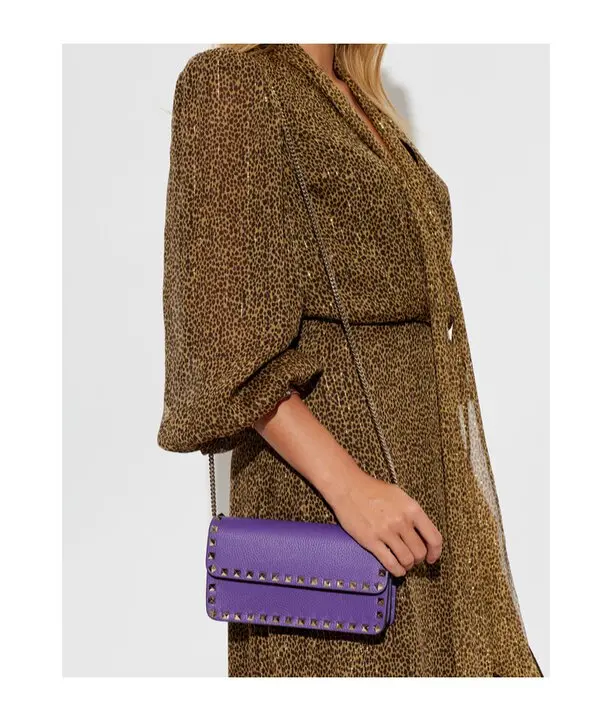 Valentino Garavani Rockstud Chain Wallet