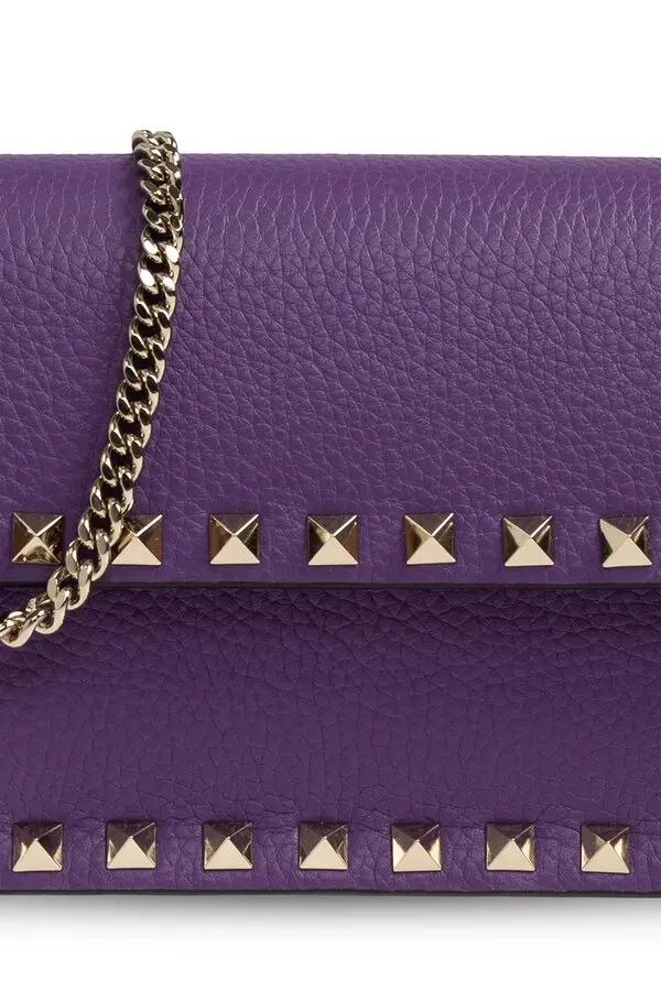Valentino Garavani Rockstud Chain Wallet