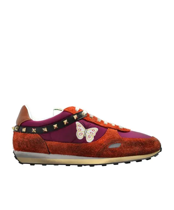 Valentino Garavani Butterfly Stud Low-top Sneakers