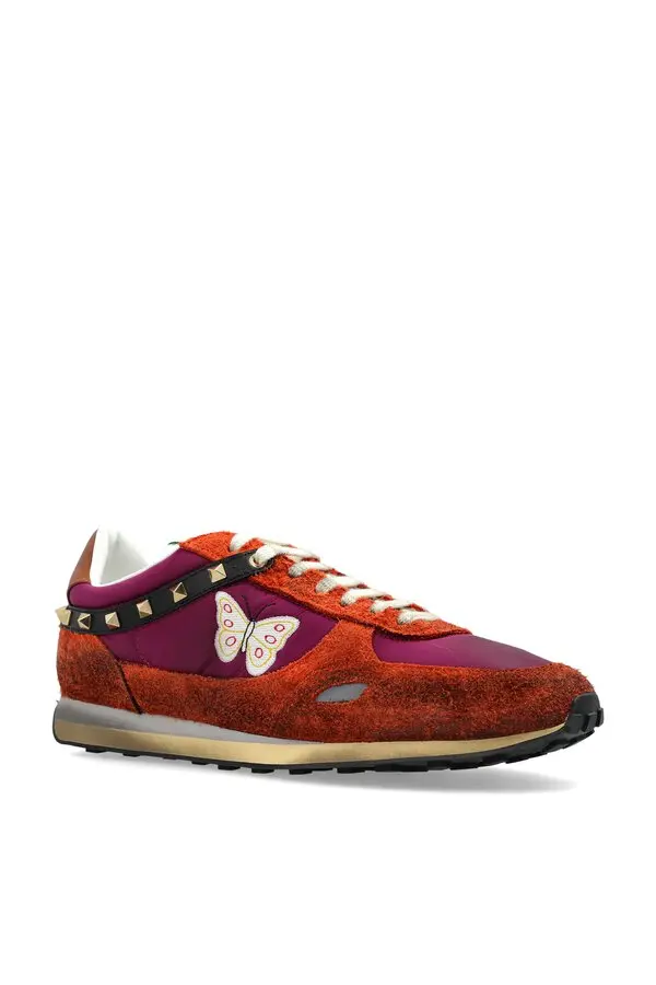 Valentino Garavani Butterfly Stud Low-top Sneakers