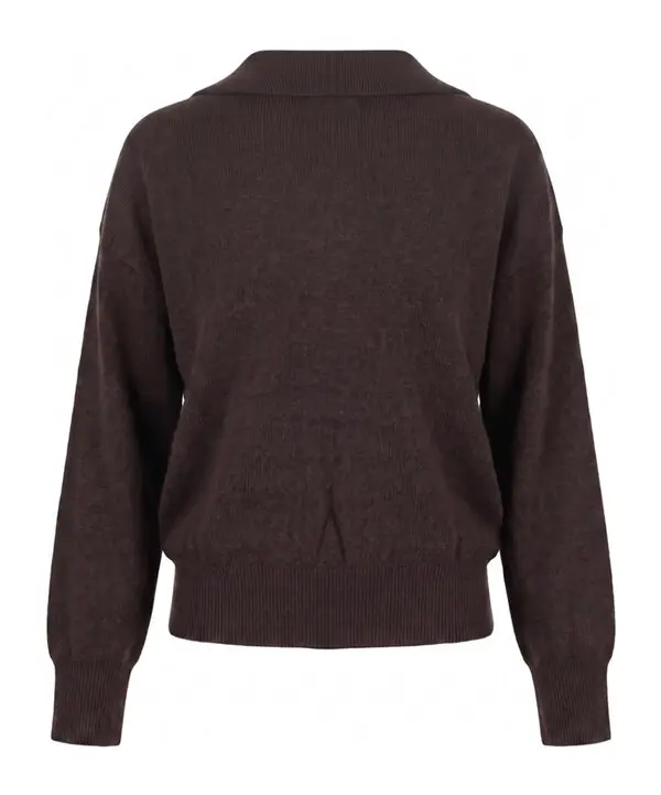 NOTSHY Long-sleeved Sweater - Cacao