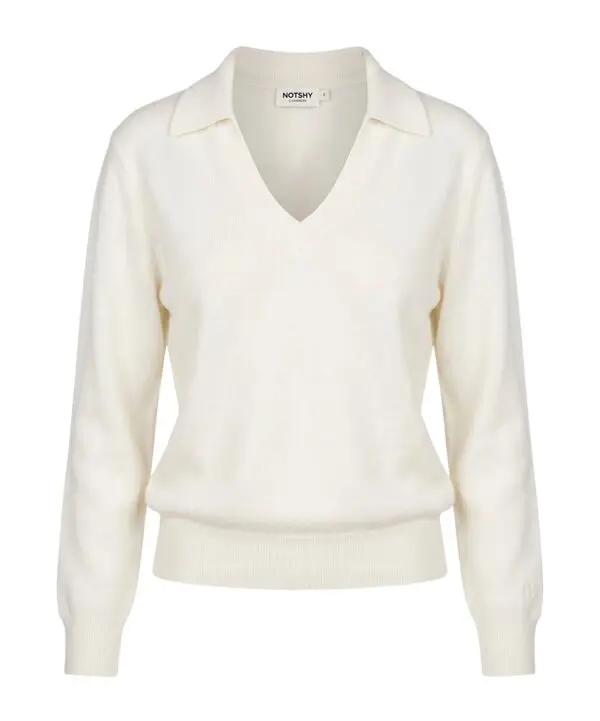 NOTSHY Long-sleeved Sweater - Ecru
