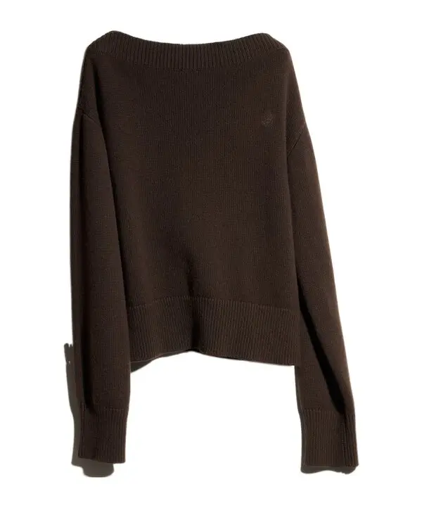 Gucci Cashmere Sweater With Crest Embroidery