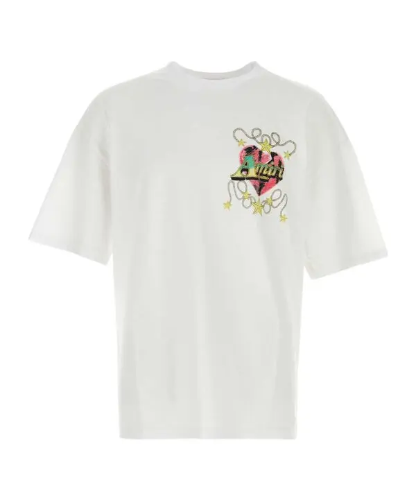 Amiri Logo Printed Crewneck T-shirt