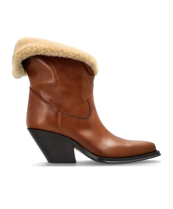 Chloé Azelan Heeled Ankle Boots