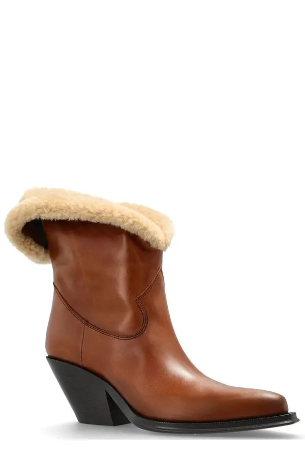 Chloé Azelan Heeled Ankle Boots