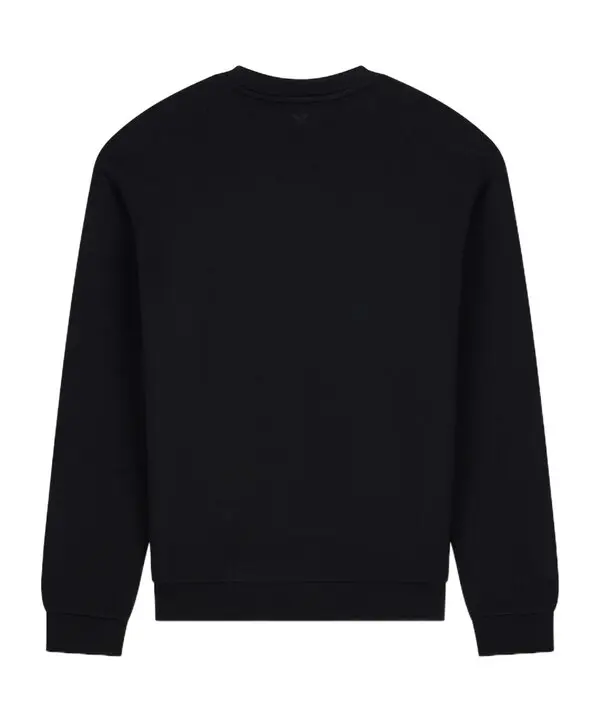 Emporio Armani Photographic Print Cotton Jersey Sweatshirt
