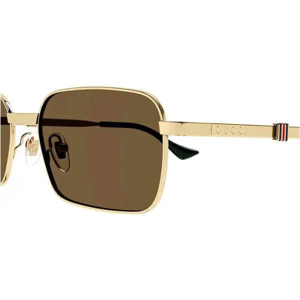 Gucci Metal Square Sunglasses