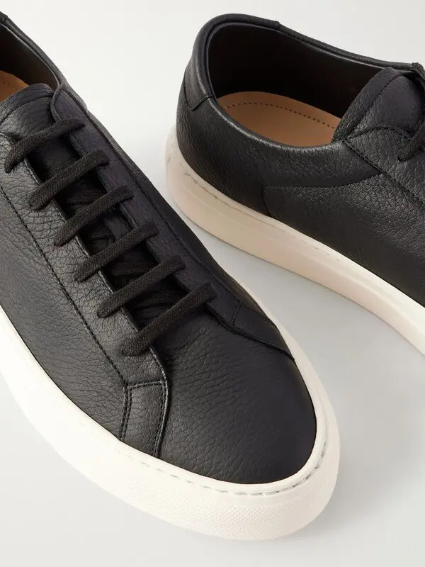 COMMON PROJECTS Achilles Full-grain Leather Sneakers - Black