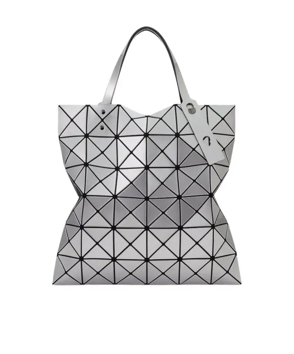 Issey Miyake Prism Geometric Tote Bag - Silver