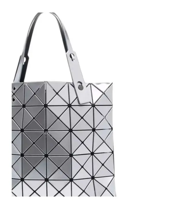 Issey Miyake Prism Geometric Tote Bag - Silver
