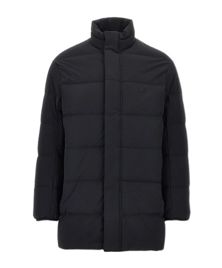 Emporio Armani Long-sleeve Stand-collar Down Jacket