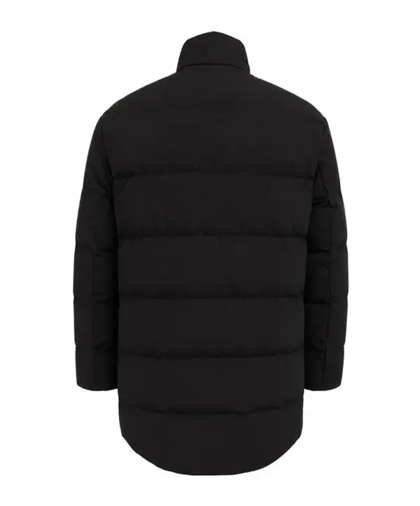 Emporio Armani Long-sleeve Stand-collar Down Jacket