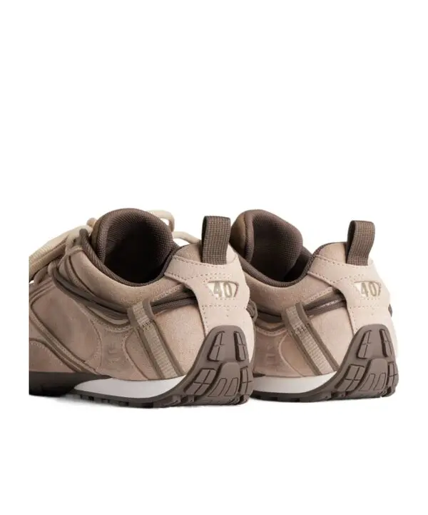 Balenciaga Radar Velvety Sneakers - Beige/brown