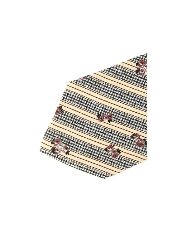 Dries Van Noten Printed Jacquard Neck Tie - Multicolor