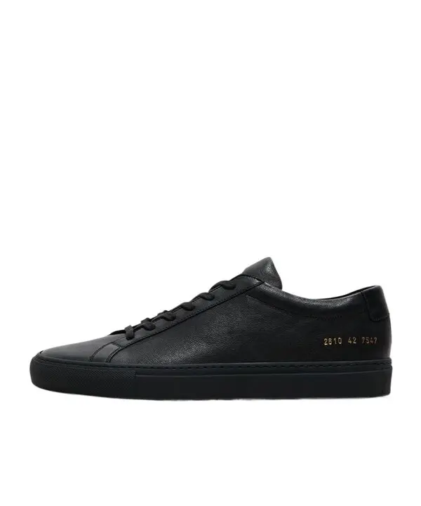 COMMON PROJECTS Achilles Premium Sneakers - Black