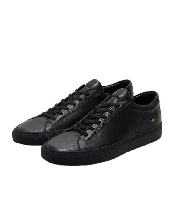 COMMON PROJECTS Achilles Premium Sneakers - Black
