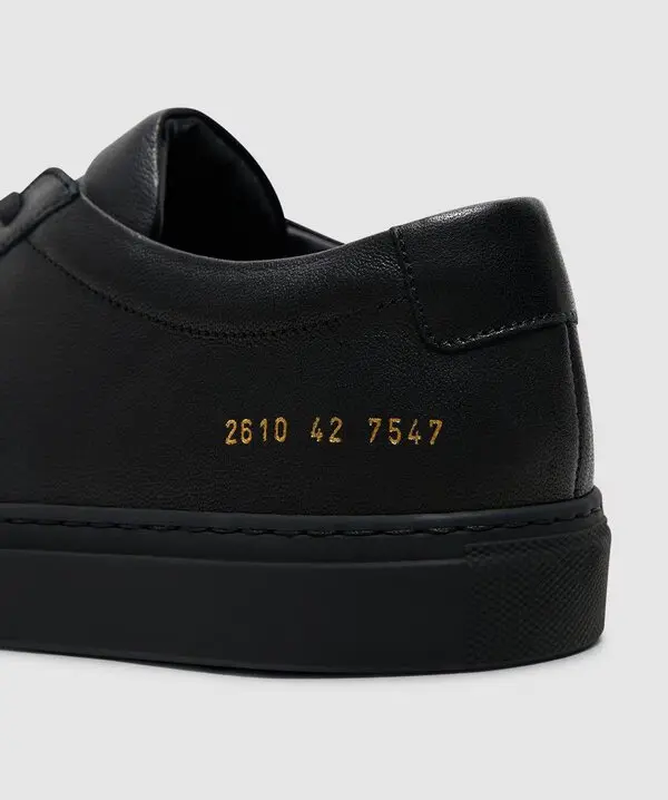 COMMON PROJECTS Achilles Premium Sneakers - Black