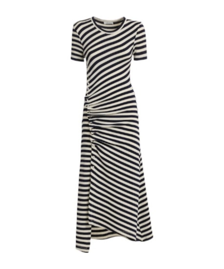 Rabanne Crewneck Shortsleeve Dress