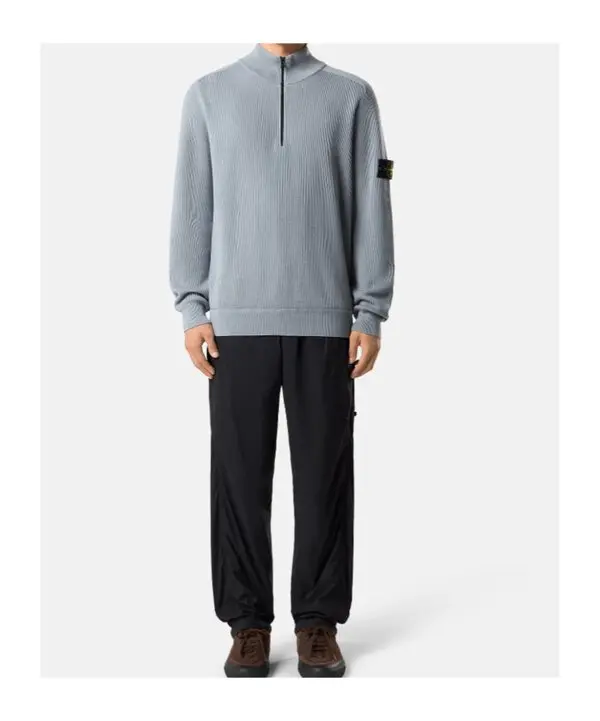 Stone Island Regular-fit Half-zip Jumper