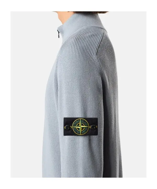 Stone Island Regular-fit Half-zip Jumper