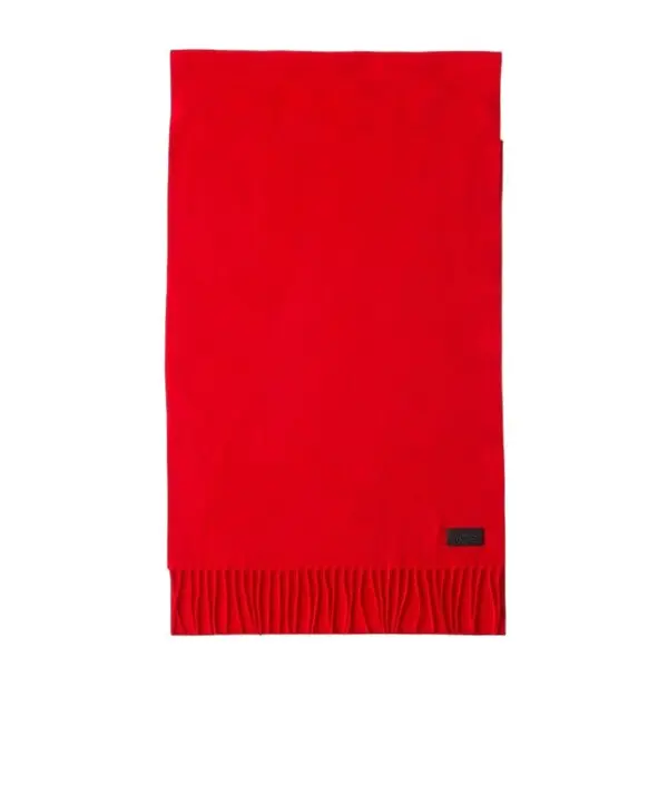 Prada Cashmere Scarf - Red
