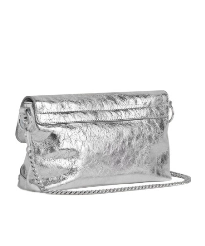 Balenciaga Le City Clutch With Chain
