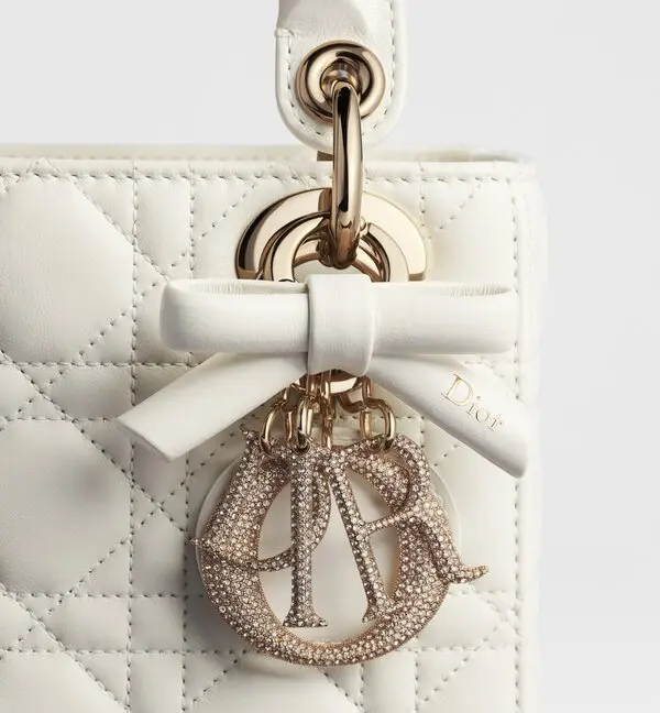 Dior Mini Lady Bag With Chain