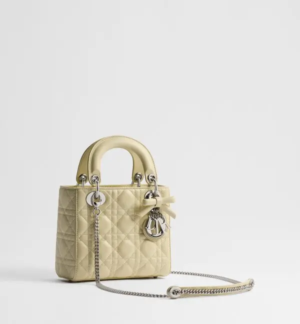 Dior Mini Lady Bag With Chain